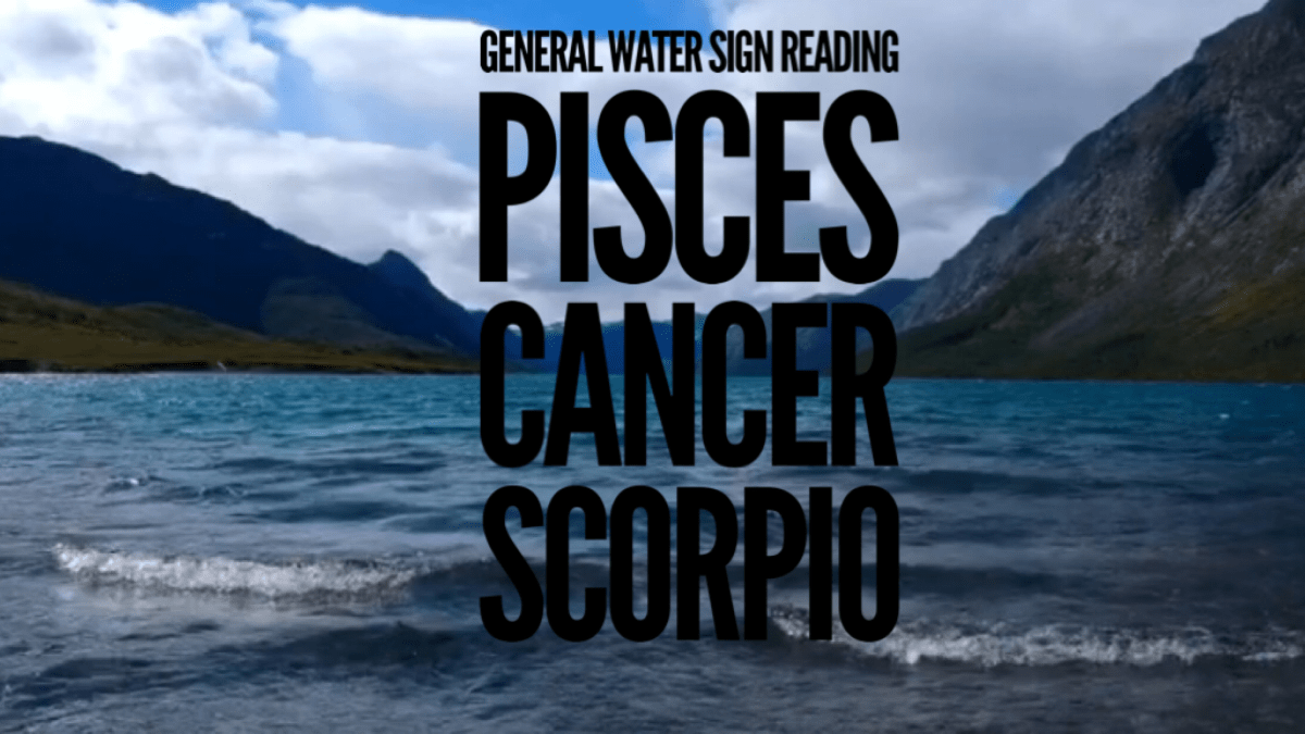 WATER SIGN READING – STEPPING INTO YOUR POWERS!!!!!